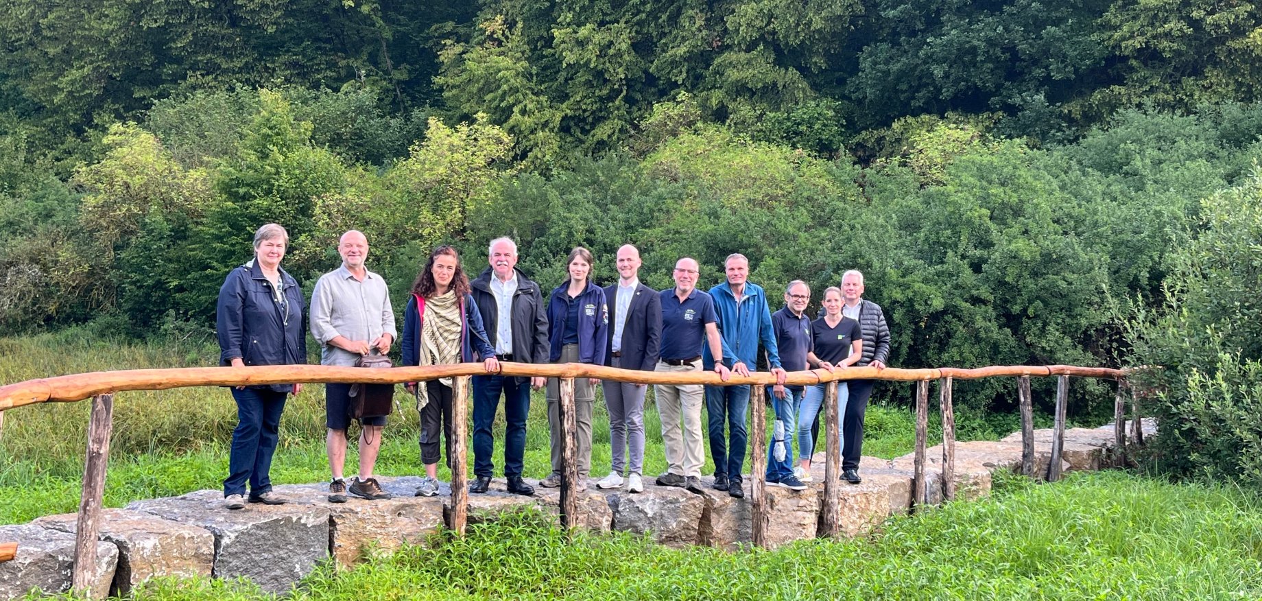 Neue Trittsteinüberquerung in Daun-Neunkirchen | Verbandsgemeinde Daun