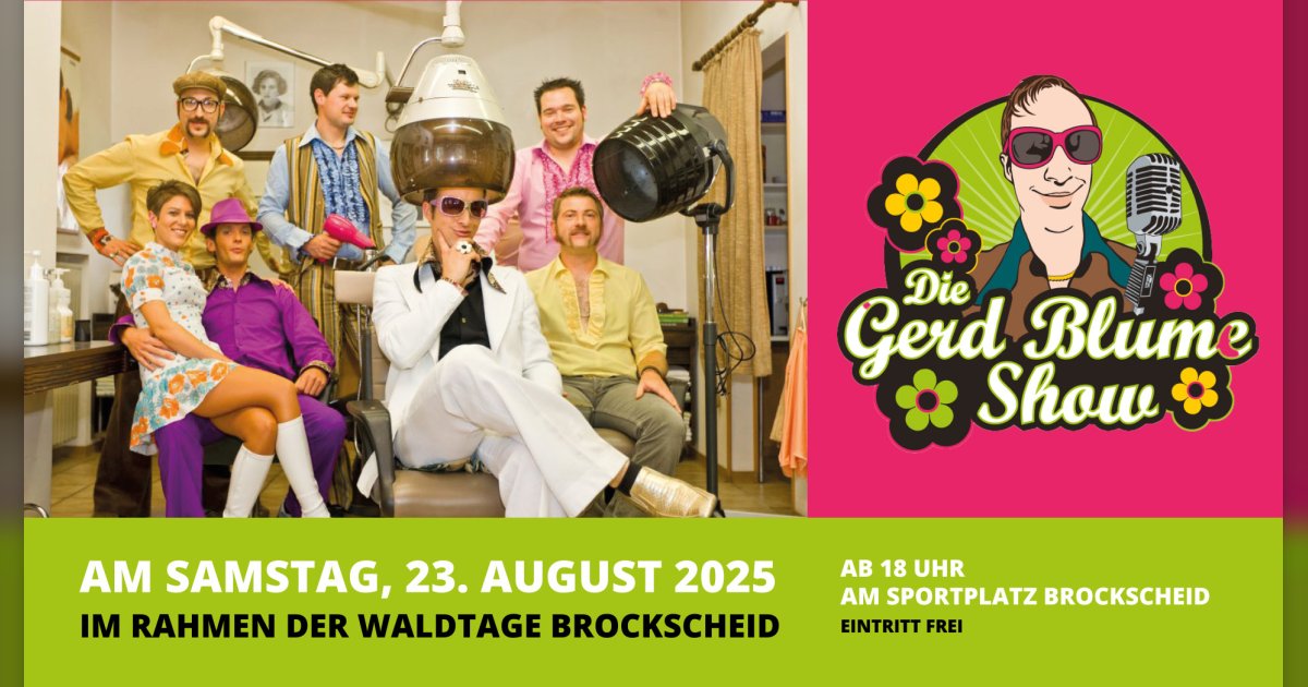 Waldtage Brockscheid - Gerd Blume Show | Verbandsgemeinde Daun